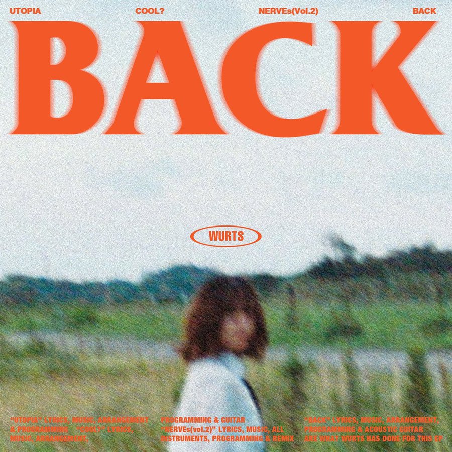 KOHD 編曲(共同) WurtS Digital EP「BACK」10月4日(水)配信リリース - agehasprings TIMES